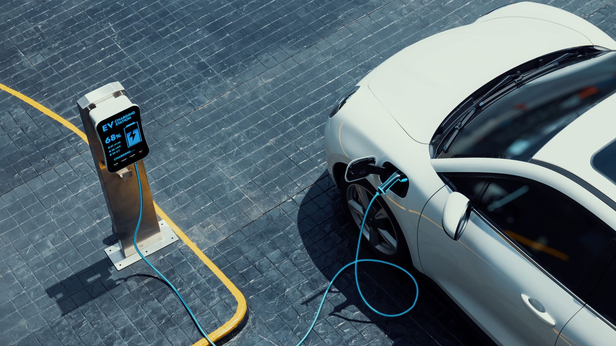 Electric vehicle charging adapter compatibility and fast charging
