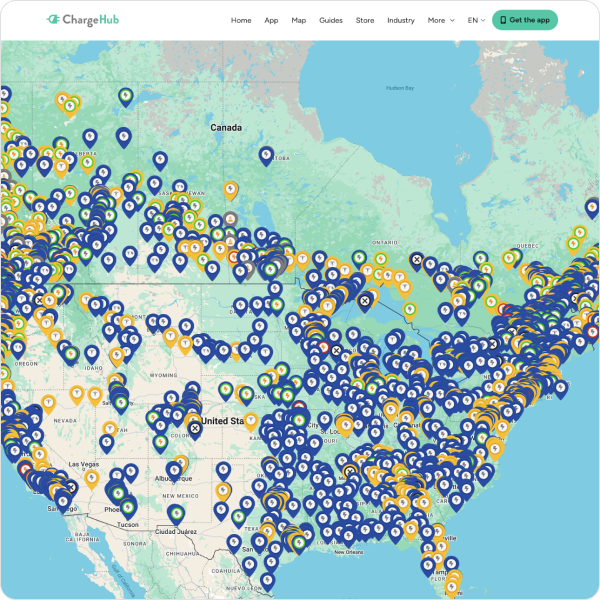 ChargeHub EV Charging Map | ChargeHub